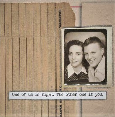 SA86 One of us is right. The other one is you – Joy & Company